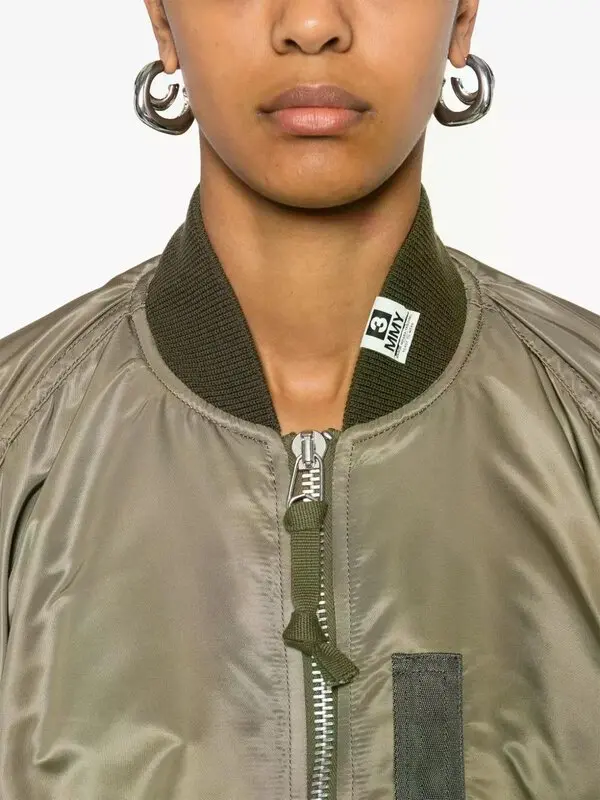 Mihara Yasuhiro Cropped Bomber Jacket