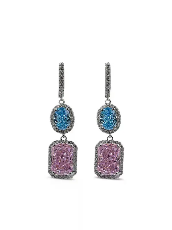 JUWELINA PARIS Sterling Marlene Earrings - Blue