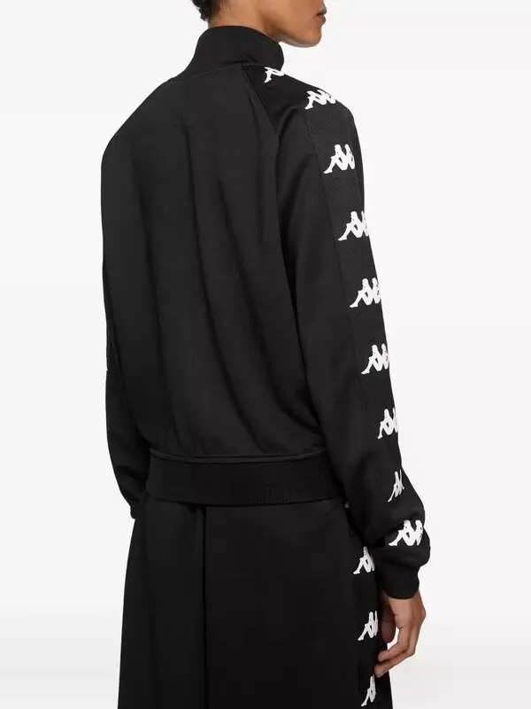 Acne Studios X Kappa Zip-Up Jacket - Black | Editorialist