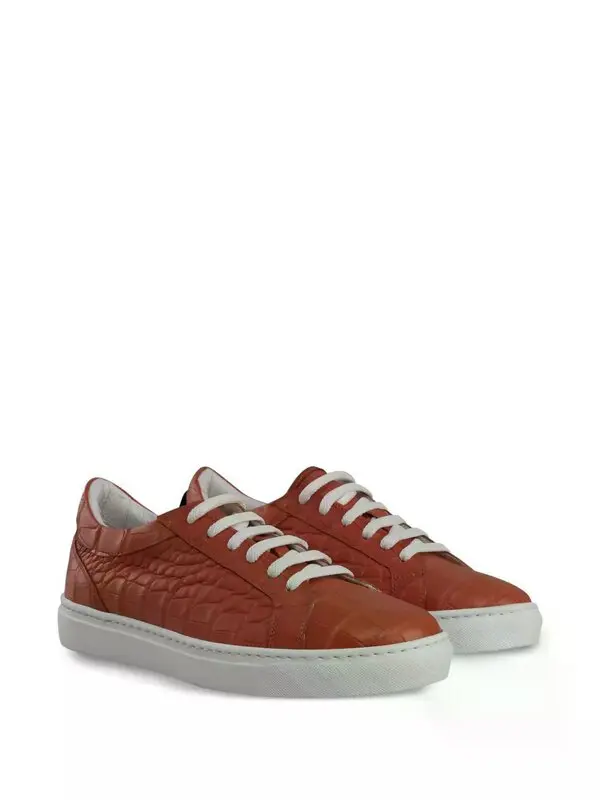 Kiton Leather Sneakers