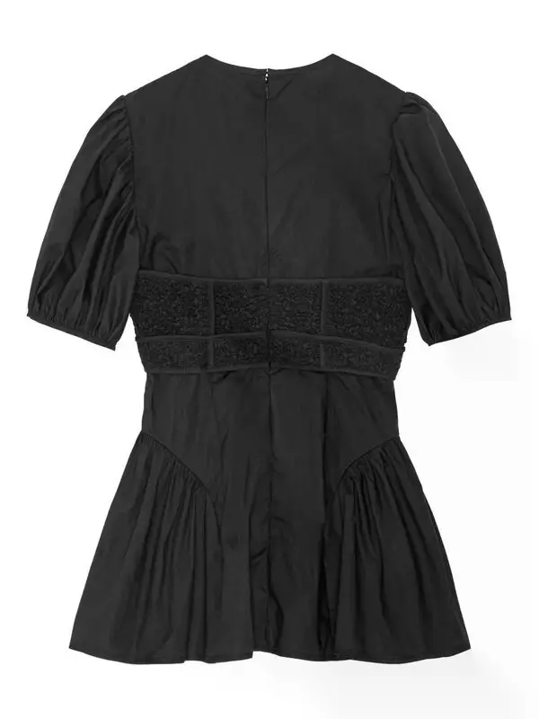 Cecilie Bahnsen Conner Cotton Top - Black