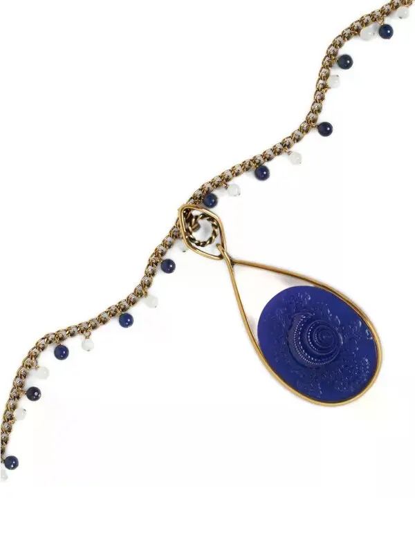 Etro Cameo-shell Pendant Necklace