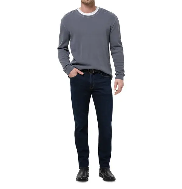 Citizens Of Humanity Waffle Long Sleeve Tee - Slate