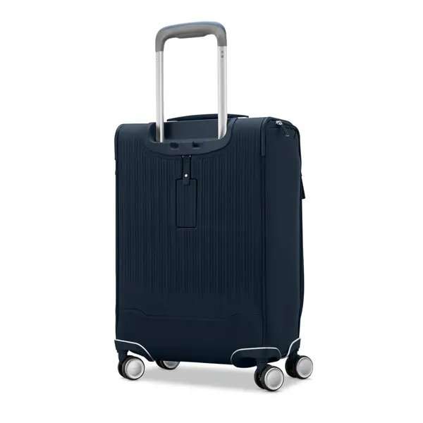 SAMSONITE Silhouette 18 Softside Carry On Spinner Suitcase - Deep Navy