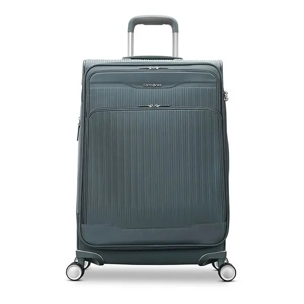 SAMSONITE Silhouette 18 Softside Medium Spinner Suitcase - Slate Blue