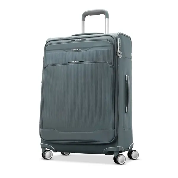 SAMSONITE Silhouette 18 Softside Medium Spinner Suitcase - Slate Blue