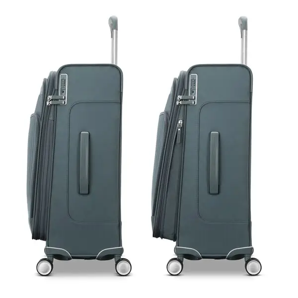 SAMSONITE Silhouette 18 Softside Medium Spinner Suitcase - Slate Blue