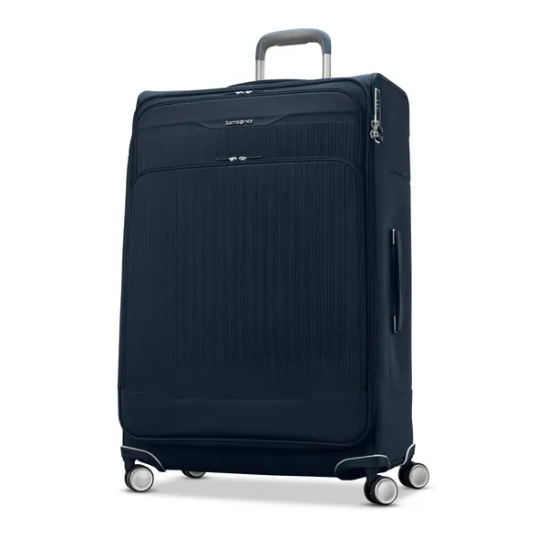 SAMSONITE Silhouette 18 Softside Large Spinner Suitcase - Deep Navy