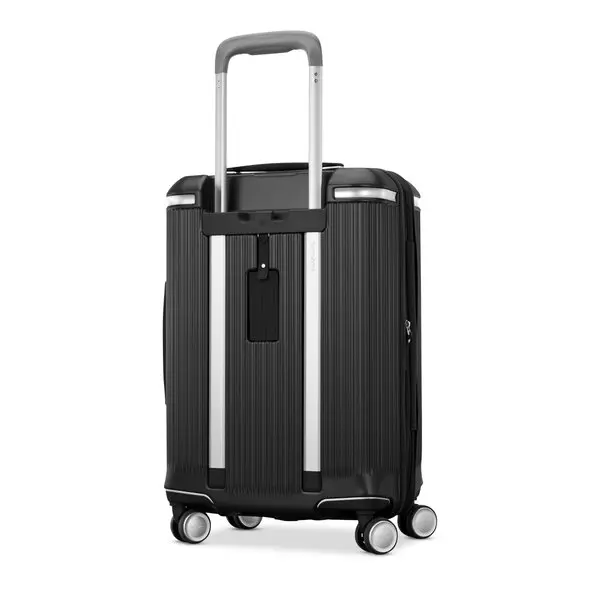 SAMSONITE Silhouette 18 Hardside Carry-on Spinner Suitcase - Black