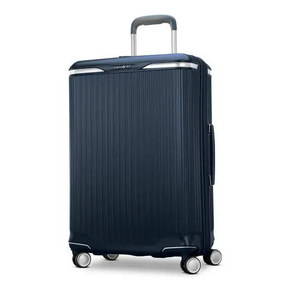 SAMSONITE Silhouette 18 Hardside Medium Spinner Suitcase - Deep Navy