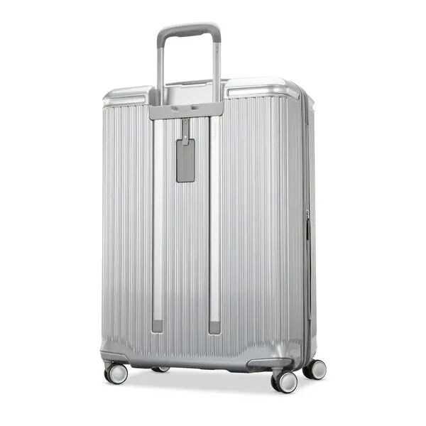 SAMSONITE Silhouette 18 Hardside Large Spinner Suitcase - Metallic Silver