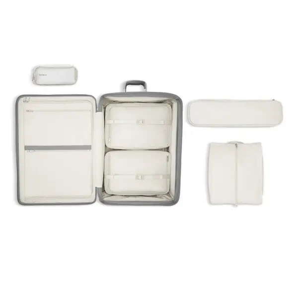 SAMSONITE Silhouette 18 Hardside Large Spinner Suitcase - Metallic Silver