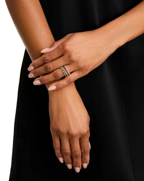 Bloomingdale'S Diamond Multi Row Ring In 14k Yellow