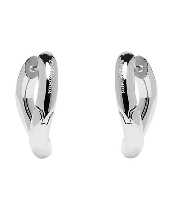 Balenciaga Loop Xs Hoop Earrings
