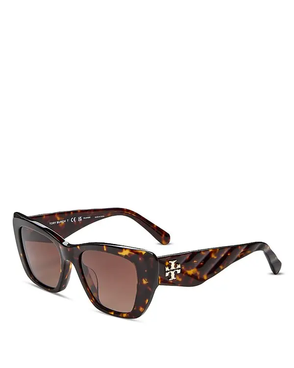 Tory Burch Cat Eye Sunglasses - Dark Tortoise