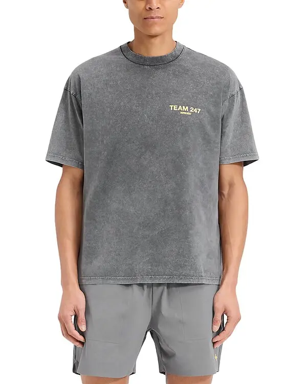 247 BY REPRESENT Represent Team Oversized Tee - Pewter