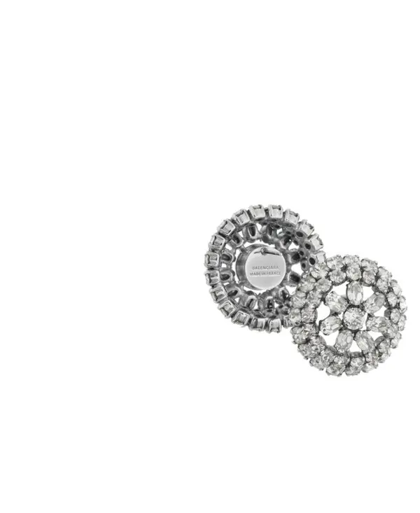 Balenciaga Palazzo Round Xs Earrings