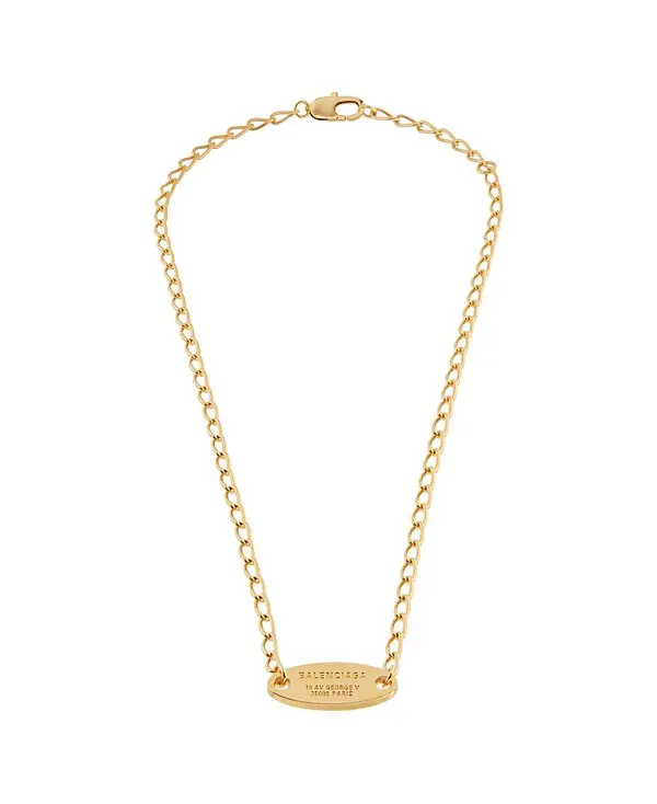 Balenciaga Everyday Necklace - Gold