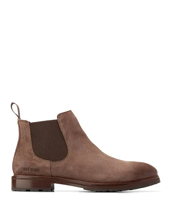 Cole Haan Berkshire Leather Chelsea Boots In Lava - 65% Off  display picture 3