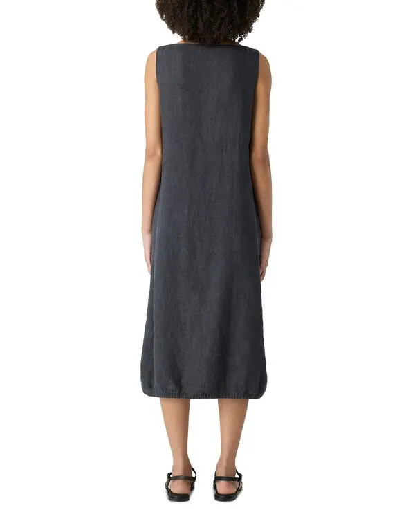 womens dresses a line Shall Collar Linen Dress, Maxi Wrap Linen Dress, Summer Linen Dress, Gray Linen Maxi Dress, Plus Size Wrap Dress, Boho Plus Size Linen Dress, S /