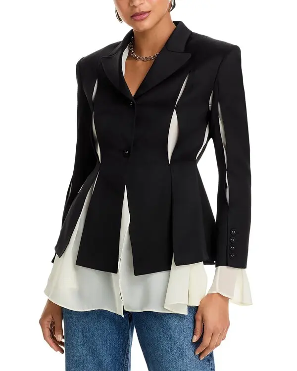 Rokh Split Panel Blazer