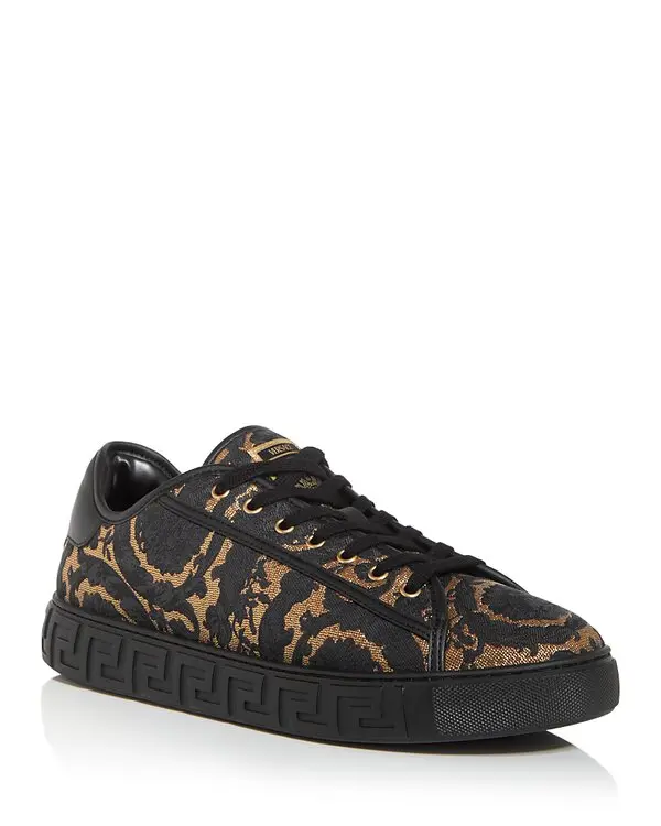 Versace Barocco Greca Low Top Sneakers