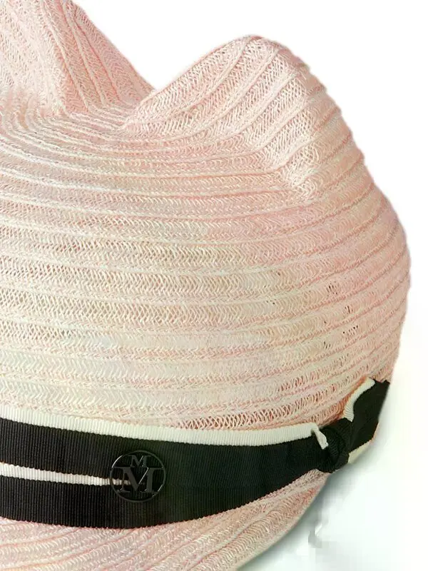 MAISON MICHEL Jamie Strap-detail Hat