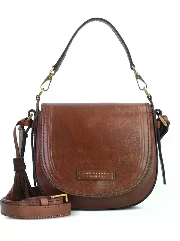 THE BRIDGE Leather Crossbody Bag