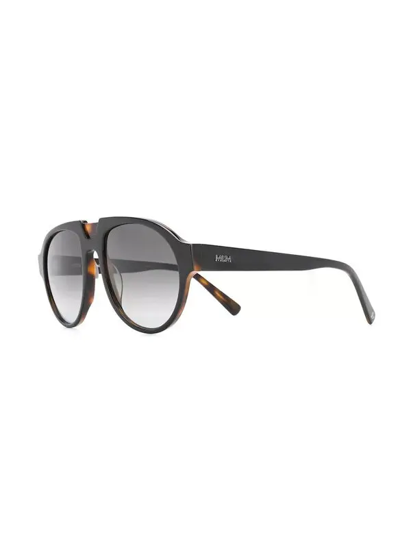 Mcm Tortoiseshell Aviator Sunglasses