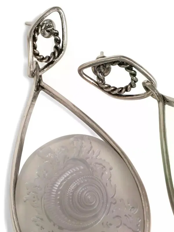 Etro Cameo-shell Earrings