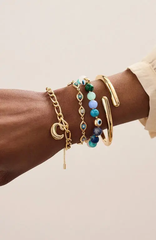 Baublebar Evil Eye Beaded Stretch Bracelet