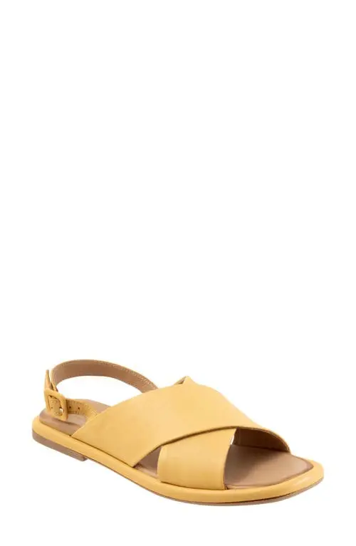 BUENO Elwood Slingback Sandal - Mustard