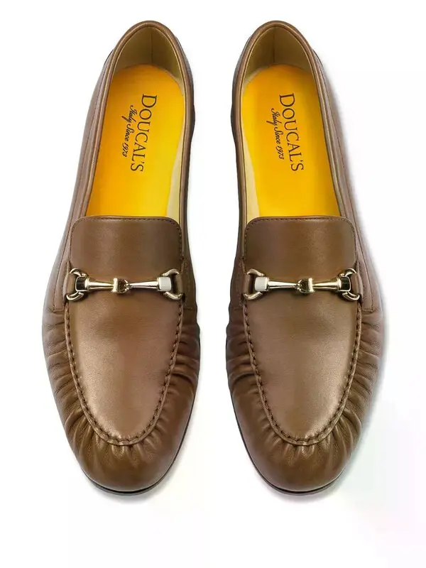 DOUCAL'S Leather Loafers - Brown