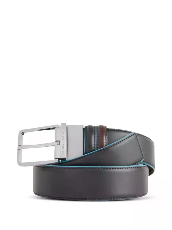 PIQUADRO Leather Belt - Brown