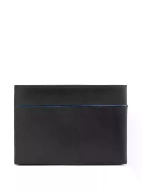 PIQUADRO Logo-lettering Wallet - Black