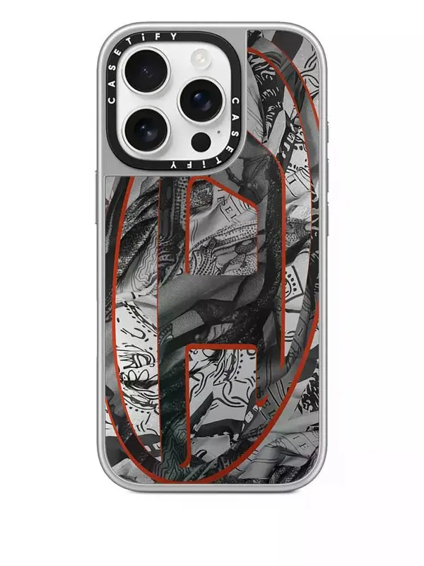 DIESEL® X Casetify Moulded Iphone 16 Pro Case - Black