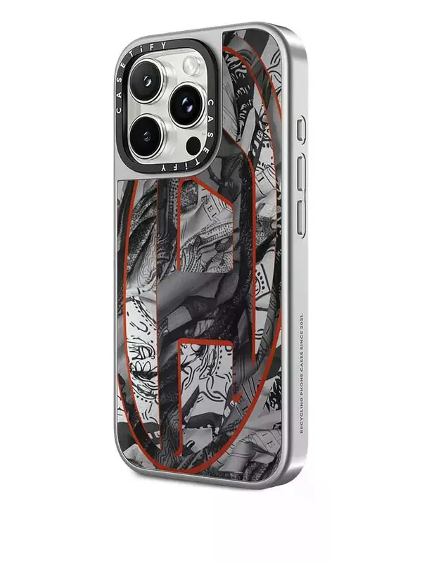 DIESEL® X Casetify Moulded Iphone 16 Pro Case - Black