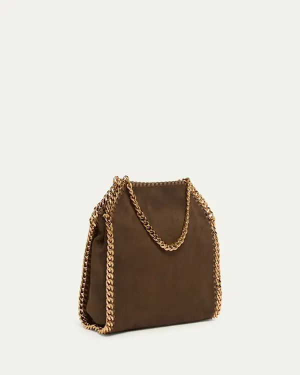 Stella McCartney Falabella Mini Crossbody Bag - Moka