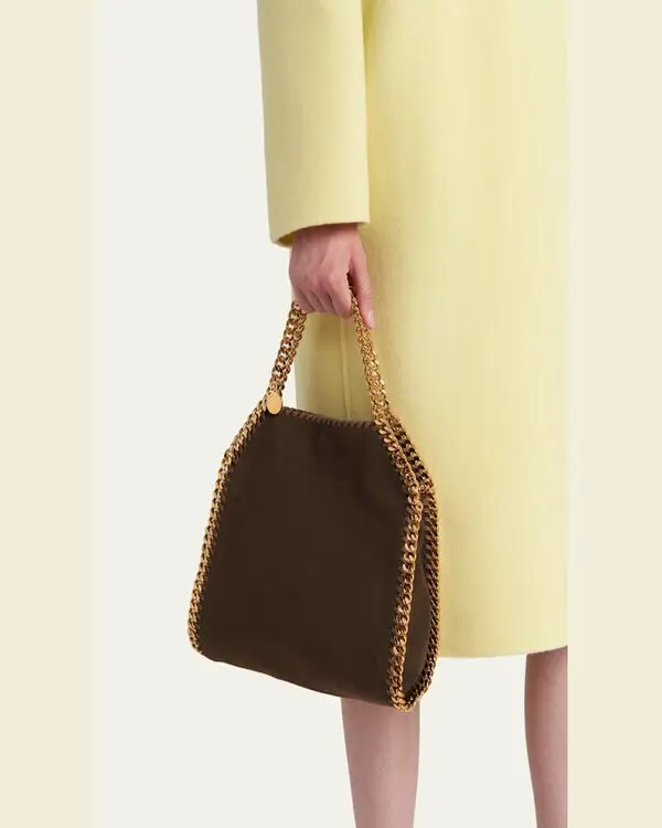 Stella McCartney Falabella Mini Crossbody Bag - Moka