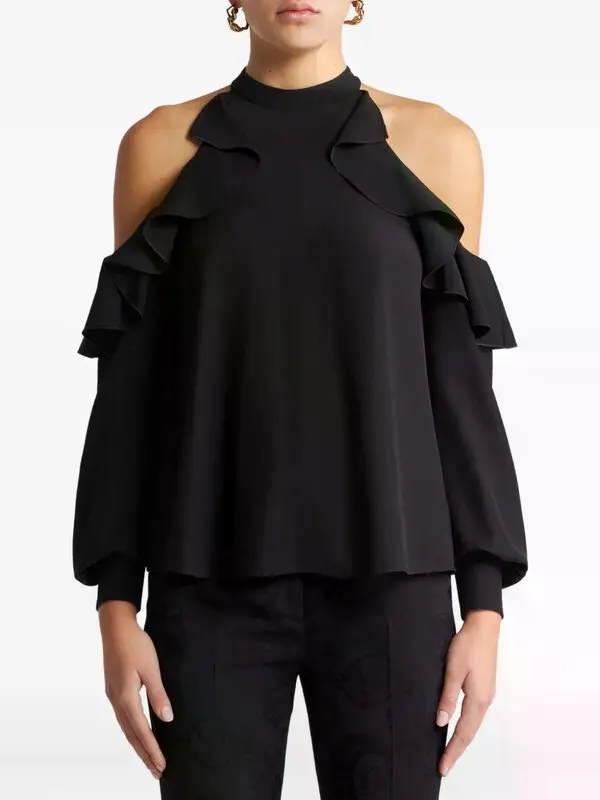 Etro Silk Off-the-shoulder Top