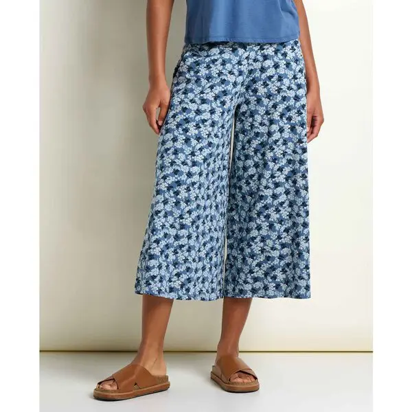 TOAD & CO Chaka Culotte - Pacific Blue Print