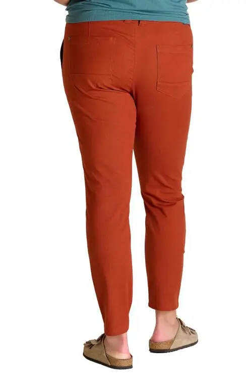 TOAD & CO Earthworks Ankle Pant - Cinnamon