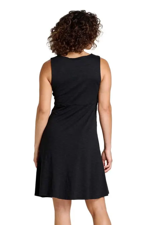 TOAD & CO Rosemarie Sleeveless A-line Dress - Black