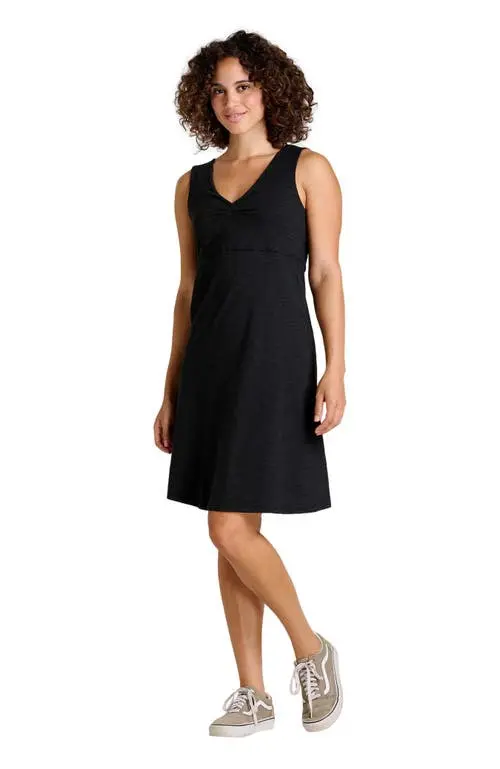 TOAD & CO Rosemarie Sleeveless A-line Dress - Black