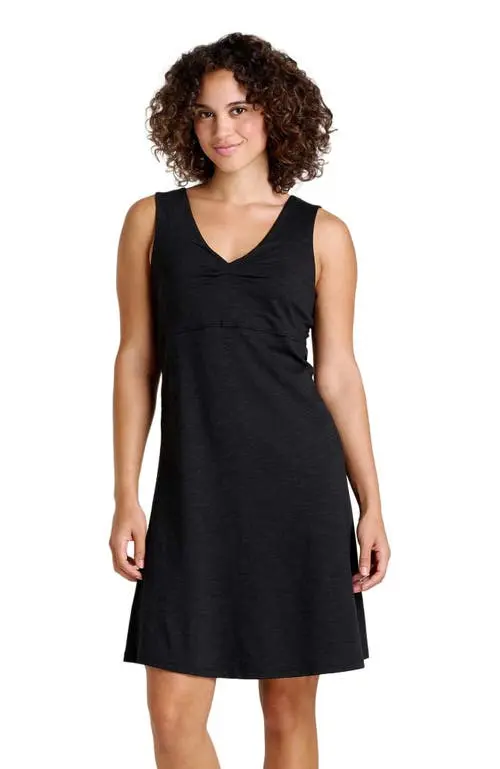 TOAD & CO Rosemarie Sleeveless A-line Dress - Black