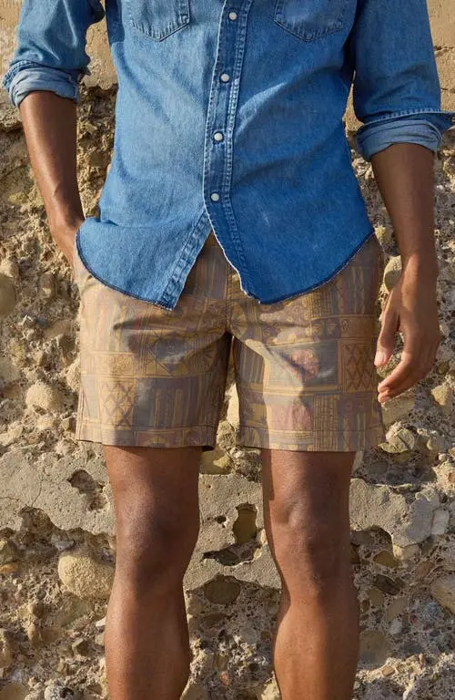 TOAD & CO Boundless Pull-on Short - Kelp Patchwork Print