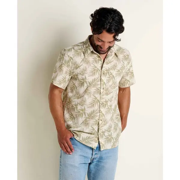 TOAD & CO Fletcher Short Sleeve Shirt - Salt Print