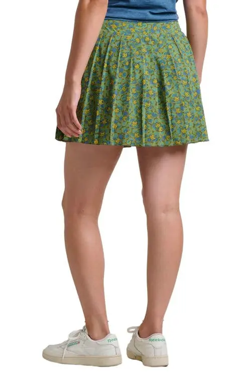 TOAD & CO Sunkissed Pleated Skort - Epidote Camellia Print
