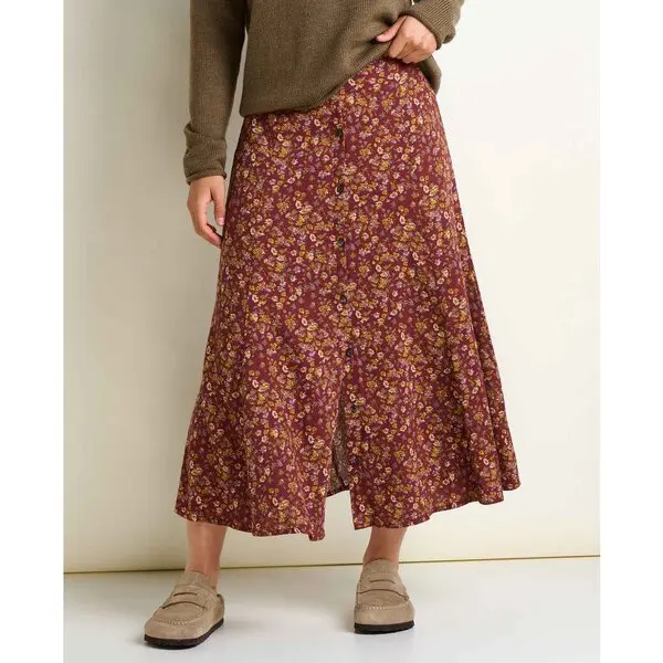 TOAD & CO Manzana Paneled Midi Skirt