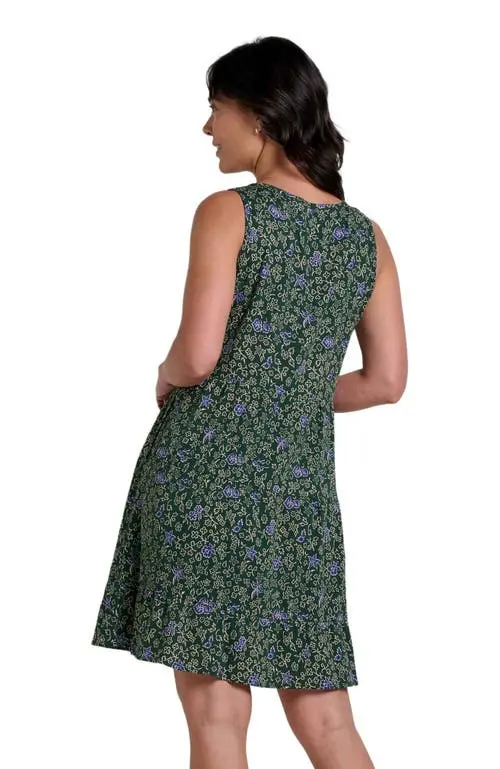 TOAD & CO Manzana Tiered Sleeveless Dress - Pasture Floral Print